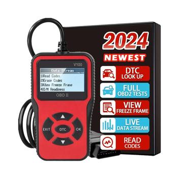 Scanner OBD2 Automotivo V100 - Ferramenta de Diagnóstico e Leitor de ...