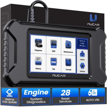 Scanner OBD2 Scanner de carro MUCAR com 28 serviços de reinicialização ...
