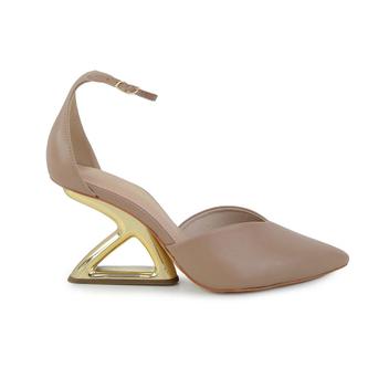 Scarpin Feminino Cecconello New venetto Bege - 23730 - Scarpin Feminino ...