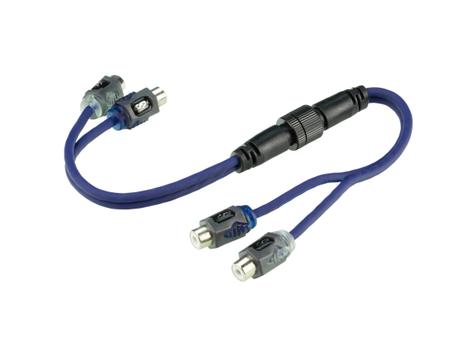 Scosche EFX Rogue 2F-2M Powersports/Marine de desconexão rápida RCA ...