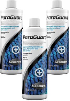 Seachem ParaGuard 500ml - Kit com 3 Frascos - Produtos para Tratamento ...
