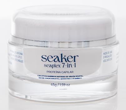 Seaplex 7-in-1 Proteína Capilar Leave-In Creme Concentrado c/ Bioativos ...