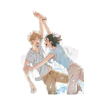 Seaside Stranger Anime Poster Umibe No Etranger Pintura Em Tela ...