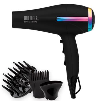 Secador de cabelo Hot Tools Professional Rainbow Turbo Ceramic 1875W ...