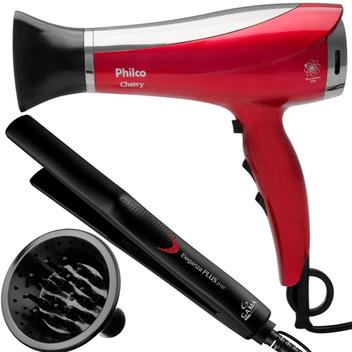 Secador De Cabelo Philco Cherry Ion Profissional Ar Quente Frio 2200w ...