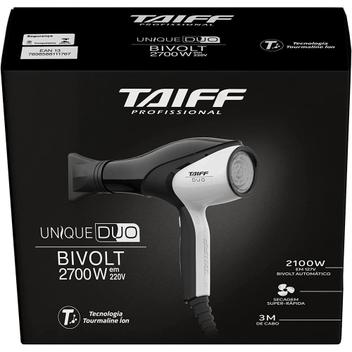 Secador de Cabelo Taiff 2700 W Bivolt - Black - Secador de Cabelo ...