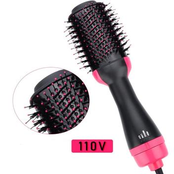 Secador Escova Elétrico Seca Escova Modela Hot Air Brush - Bellator ...
