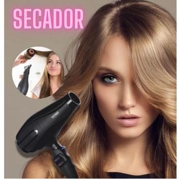 Secador Potência Profissional HairStar 9900 ProMax 2200W - Leve ...