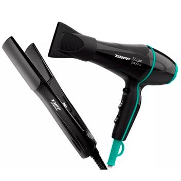 Secador Taiff Style 2000w C/ Prancha Taiff Cerâmica 180ºc - Taiff ...