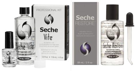 Seche Vite Dry Fast Top Coat 118Ml + Seche Vite Restaurador - Base de ...