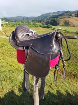 Sela Australiana Completa Couro Legítimo - Selaria Filimar - Sela de ...