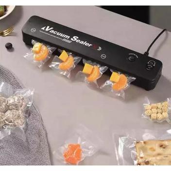 Seladora a Vacuo Sela Alimentos Com Liquido Elétrica Embaladora - SELADORA 110V - Seladora a ...