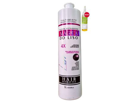 Selagem Hair Extrattus Magica Do Liso 1l - Cuidados com o Cabelo ...