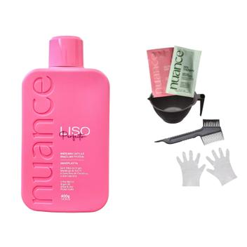 Selagem Organica Redutor De Volume Liso Perfeito Nuance 400g - Kit de ...