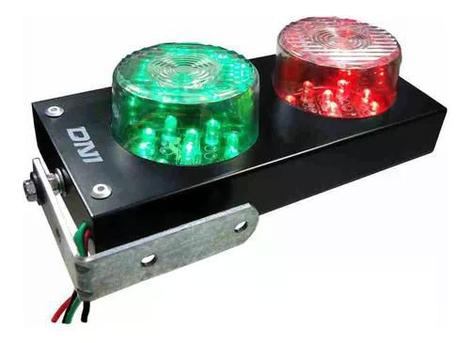 Semáforo de Garagem Vermelho e Verde 12V - DNI 6977 - Sinalizador ...