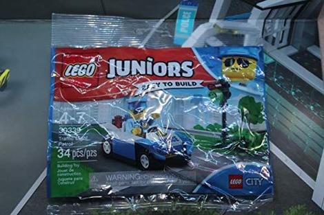 Semáforo de Patrulha de Trânsito LEGO Juniors - Brinquedos de Montar e ...