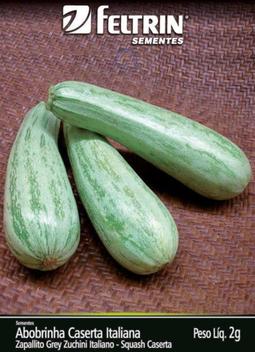 Semente Abobrinha Caserta Italiana Feltrin - Feltrin Sementes ...