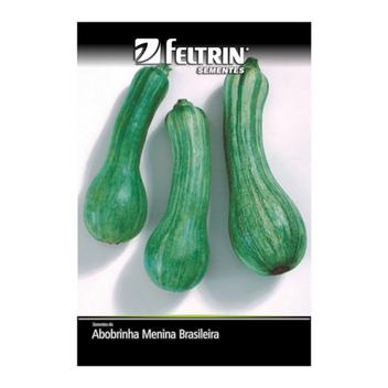 Semente Abobrinha Menina Brasileira Feltrin 8g - Sementes - Magazine Luiza