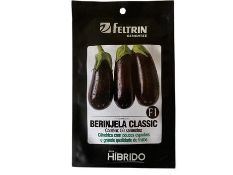Semente De Beringela Hibrido - Feltrin - Sementes - Magazine Luiza