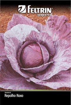 Semente de Repolho Roxo Mammouth Red Rock 7g Feltrin - Sementes ...