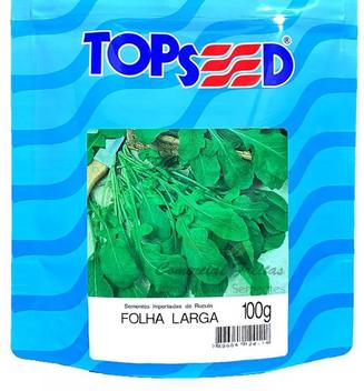 Semente Hortaliças Rúcula Folha Larga 100g - Topseed - Sementes ...