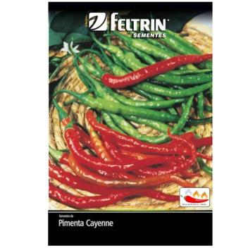 Sementes de Pimenta Cayenne Long Slim FELTRIN - Sementes - Magazine Luiza