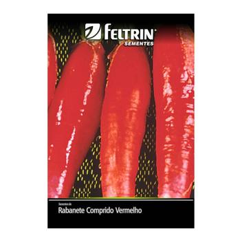 Sementes de Rabanete Comprido Vermelho Feltrin 10g - Sementes ...