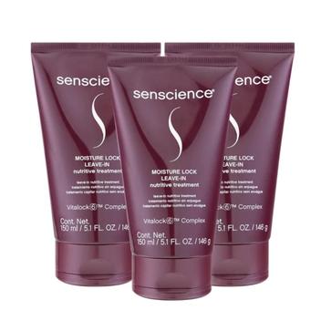 Senscience Moisture Lock Kit 3 Leave-in 150ml - Shampoo - Magazine Luiza