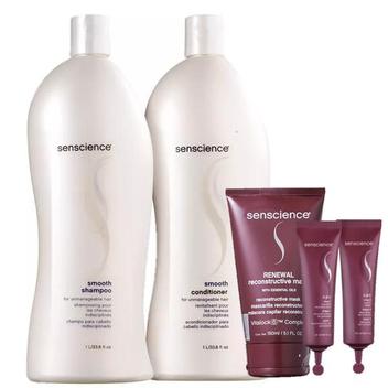 Senscience Smooth Duo 1L Renewal Mask 150ml e CPR Tratamento ...