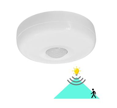 SENSOR DE ILUMINACAO PRESENÇA p/ TETO SOBREPOR Acende e Apaga Luz - HLG ...