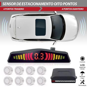 Sensor Dianteiro e Traseiro Branco Fiat Idea 2012 2013 2014 2015 2016 ...