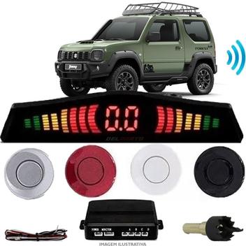 Sensor Estacionamento Ré 4 Sensores Display Suzuki Jimny Forest 2022 ...