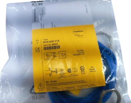 Sensor Indutivo Turck Ni15-g30-y1x Namur 15mm Não Faceado - Sensor de ...
