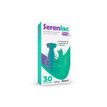 Serenlac 75mg 30 comrpimidos - Avert - Medicamentos - Magazine Luiza