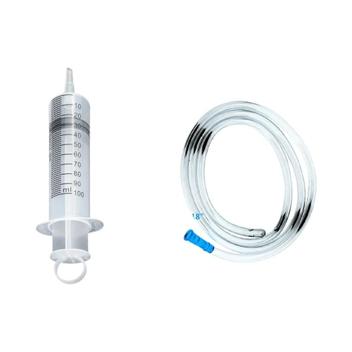 Seringa de Grande Capacidade (100ml-550ml) com Mangueira de 100cm - Alimentador Multifuncional ...