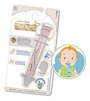 Seringa Lavagem Nasal Nosewash Protec Sense 2 Bicos Silicone - NOSE ...