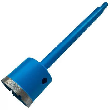 Serra copo diamantado com haste e pino guia 53 mm - bramix - Serra Copo ...