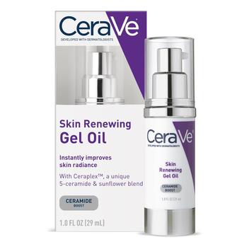 Sérum de óleo em gel CeraVe Skin Renewing 30 mL com CeraPlex e HA ...