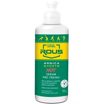Serum Hot Pré-Treino ROUS Arnica Sports D'água Natural Aquece ...