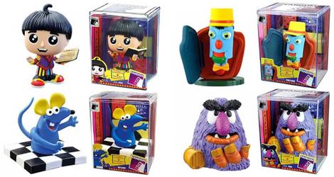 Set c/4 Bonecos Vinil sortidos Castelo Ra Tim Bum Fandom Box - Lider ...