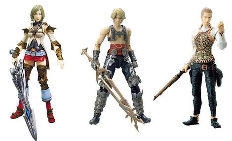 Set com 3 Figuras Art. Final Fantasy XII Vaan/Ashe/Balthier - Square ...