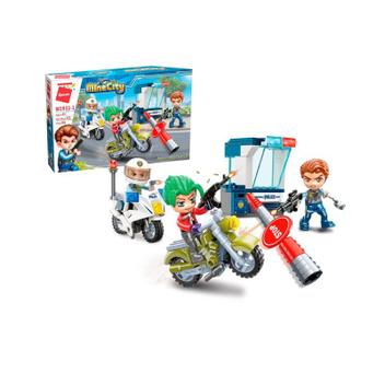 Set Mine City Policia 1932-1 - QMAN - Brinquedos de Montar e Desmontar - Magazine Luiza