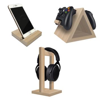 Setup Gamer Kit Spark Suporte para Controle Headset e Celular Jade ...