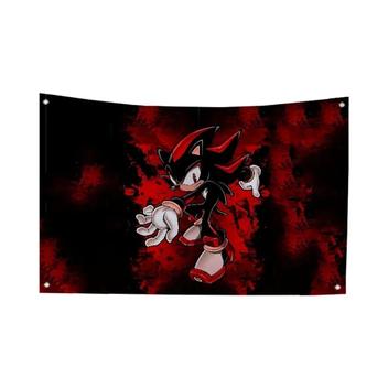 Shadow the Hedgehog Sonic Bandeiras Suspensas Banner De Jardim Sala De ...