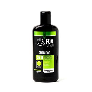Shampoo anticaspa 240ml - fox for men - Shampoo - Magazine Luiza