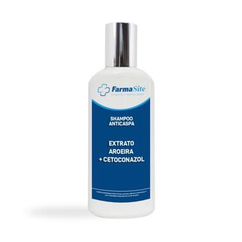 Shampoo anticaspa - aroeira + cetoconazol- 100ml - farmasite - Shampoo ...
