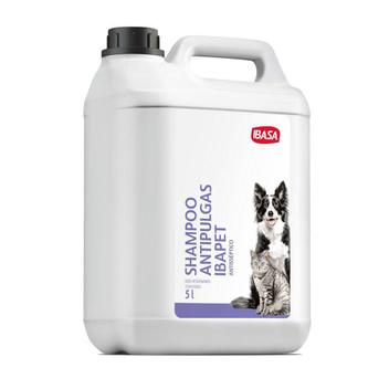 Shampoo Antipulgas Ibasa 5L - Ibasa Pet - Shampoo e Condicionador para ...