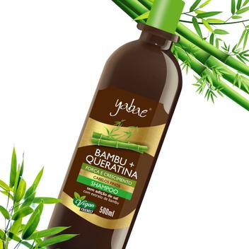 Shampoo Bambu e Queratina Yabae Opção 500ml e 300ml - Condicionador ...