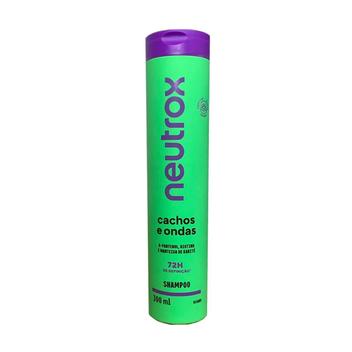 Shampoo Cachos E Ondas 72H De Definição 300Ml Neutrox - Shampoo ...