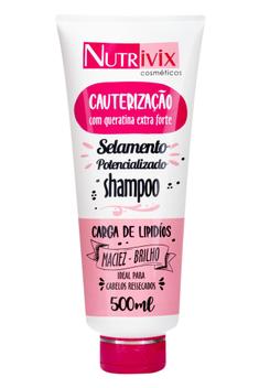 Shampoo Cauterização 500ml - Nutrivix Cosméticos - Shampoo - Magazine Luiza